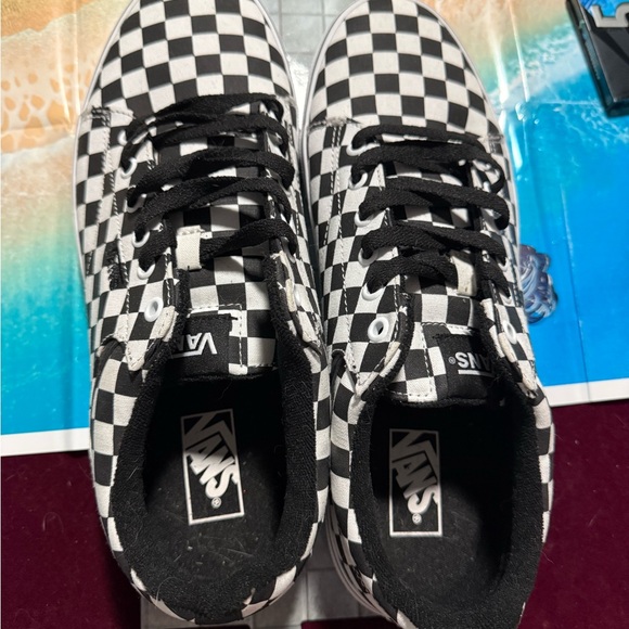 Vans | Shoes | Vans Black And White Checkered Shoes | Poshmark